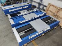 China CTGT3-5C 5-in-1 Vehicle Testing Line with 4000kg Axle Load and 3KW Motor for Automotive Inspection for sale