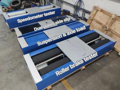 China CTGT3-5C 5-in-1 Vehicle Testing Line with 4000kg Axle Load and 3KW Motor for Automotive Inspection for sale