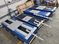 China CTGT3-5C 5-in-1 Vehicle Testing Line with 4000kg Axle Load and 3KW Motor for Automotive Inspection for sale