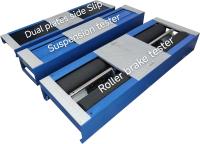 China CTGT-3-4 Roller 4-in-1 Vehicle Test Line with 4000kg Axle Load and 3KW Motor for Comprehensive Brake, Suspension & Sideslip Testing for sale
