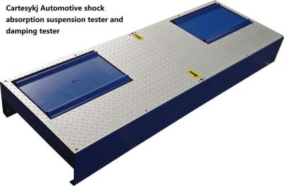 China Cartesykj Automotive Suspension Tester Shock Absorber Damping Tester 3000kg Axle Load 380V for sale