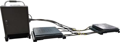 China Cartesykj CTJX-3C Low Profile Ultra-Thin Vehicle Play Detector 10000kg Axle Load AC380V for sale