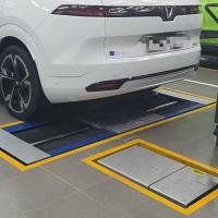 China CTGT-3-3C Roller Trinity Vehicle Test Line with 3000kg Axle Load and 3KW Motor Brake Tester for sale