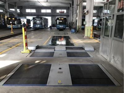 China Cartesy Truck Roller Brake Tester with Axle Load 10T 15T 18T Capacity for Repair Shop for sale