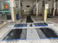 China Cartesy Truck Roller Brake Tester with Axle Load 10T 15T 18T Capacity for Repair Shop for sale