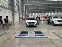 China CTGT-3-3C Roller Trinity Vehicle Test Line with 3000kg Axle Load and 3KW Motor Brake Tester for sale
