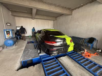 China 4WD Chassis Dynamometer 2000hp 2 Eddy Currents Adjustable Wheelbase 10000kg Axle Load for sale