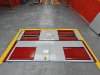 China CTGT-3-4 Roller 4-in-1 Vehicle Test Line Brake Tester 3000kg Axle Load Sideslip Suspension Tester for sale