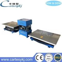 China 2.2KW Hydraulic Pressure Drive Vehicle Play Detector 10000kg Axle Load for Trunks and Cars for sale