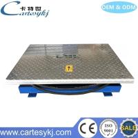 China 2.2KW Hydraulic Pressure Drive Vehicle Play Detector 10000kg Axle Load for Trunks and Cars for sale