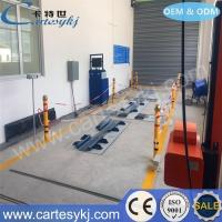China 10kW Motor Power Motorcycle Tester Line for Brake Speed and Load Testing 750kg Axle Load for sale
