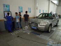 China 220V Ultra Flat Plate Brake Test Line 3000kg Axle Load for Cars Sideslip Test for sale