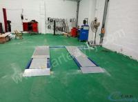 China 220V Ultra Flat Plate Brake Test Line 3000kg Axle Load for Cars Sideslip Test for sale