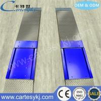 China 220V Ultra Flat Plate Brake Test Line 3000kg Axle Load for Cars Sideslip Test for sale