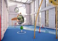 China Corlorful Kids Splash Adventure Water Park Floor Plan 100SQm for sale