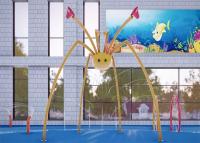 China Corlorful Kids Splash Adventure Water Park Floor Plan 100SQm for sale