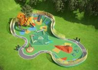 China Playground Stainless Steel Slide Commercial Aqua Park Equipment for sale