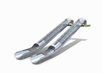 China Playground Stainless Steel Slide Commercial Aqua Park Equipment for sale