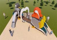 China Customized Stainless Steel Tunnel Slides For Kid Playground Park for sale