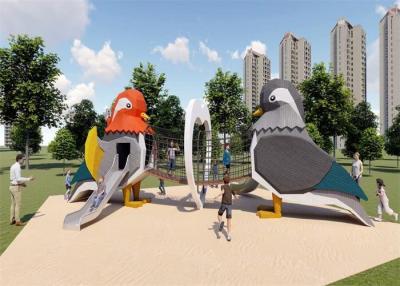 China Customized Stainless Steel Tunnel Slides For Kid Playground Park for sale