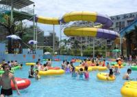 China Hotel Resort commercial fiberglass water slides Adult Stimulating High Speed for sale