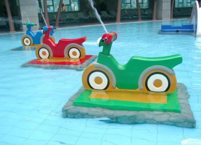 China Spray Motorcycle Group Water Park Playground Equipment Customized for sale