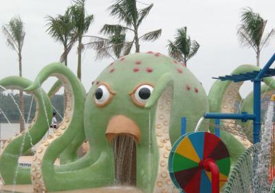 China Octopus Aqua Water Park Playground Amusement Park Family Recreation for sale