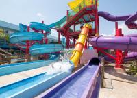 China Safety Commercial Water Slides Water Play Fiberglass Slide ISO Certified for sale
