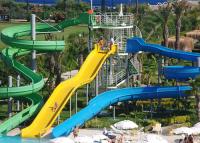 China Customized Outdoor Spiral Water Slide Aqua Park Equipment for sale