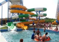 China Classical Commercial Spiral Water Slide Equipment For Kids 2 Persons Family Raft for sale