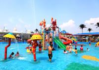 China Fiberglass Kids Water House Playground Inside Water Parks With Pump for sale