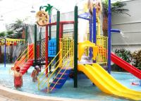 China Mini Interactive Lanes Water Slide Construction Water Park Swimming Pool Equipment for sale