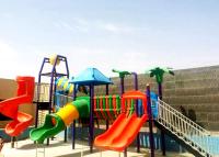 China Mini Interactive Lanes Water Slide Construction Water Park Swimming Pool Equipment for sale
