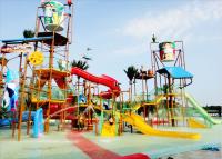 China Fiberglass Aquatic Play Equipment Customized Water House For Family Fun for sale