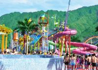 China Children Water Aqua Playground , Customized Fiberglass Water Slide for sale
