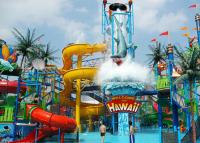 China Children Water Aqua Playground , Customized Fiberglass Water Slide for sale