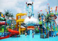 China 1 Year Warranty Aqua Playground Children / Adults Equipment Water Slide for sale