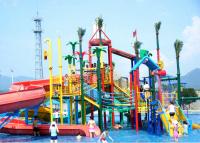 China 1 Year Warranty Aqua Playground Children / Adults Equipment Water Slide for sale