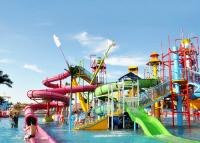 China Customized Huge Water Play Equipment Multi Color And Shape Water Slide for sale