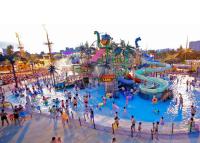 China Medium Aqua Playground Water House , Commercial Water Park Equipment With Slide for sale