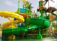 China Amusement Park Aqua Playground Equipment Fun With Spray / Water Curtain for sale