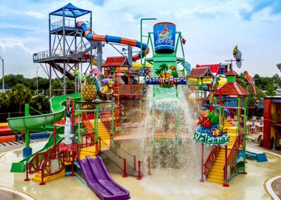 China Water House Aqua Playground , SZ-9 Huge Aquatic Playground Equipment for sale