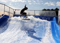 China Aqua Water Park Surf N Slide Blue Skateboarding Exciting Experience for sale