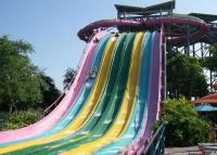 China Fiberglass Swimming Pool Water Slides , Playground Water Slides For Kids for sale