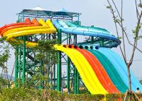 China Extreme Water Park Slide , Children Fiberglass Sleigh / Cannon Water Slide for sale