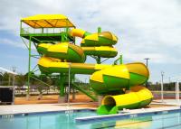 China Adult Spiral Swimming Pool Slide for sale