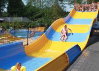 China Aqua Park Spiral Water Slide , Outdoor / Indoor Commercial Swimming Pool Slides for sale