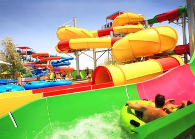 China Adult Outdoor Water Slides Large Customized For Holiday Resort / Aqua Park for sale