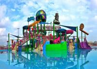 China Young Adult Fiberglass Aqua Playground Water Play Slide for sale