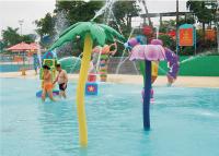 China Fiberglass Water Park Sprinklers Splash Playground Different Style Equipment for sale
